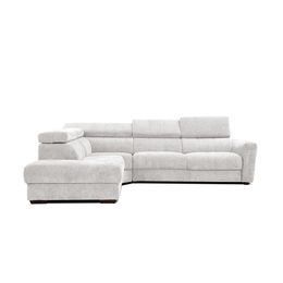 ECKSOFA CALVERA 5-Sitzer, wei&szlig;