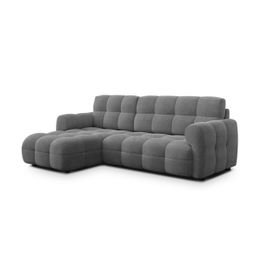 ECKSOFA MELLOW 3-Sitzer, grau