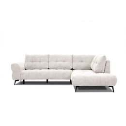 ECKSOFA SALVINI 5-Sitzer, ecru