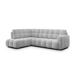ECKSOFA MELLOW 5-Sitzer, hellgrau
