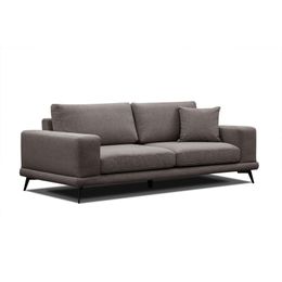 SOFA MEDIOLANE 3-Sitzer, braun