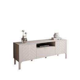 TV-SCHRANK LUMI mit Schublade 160 cm, Kaschmir