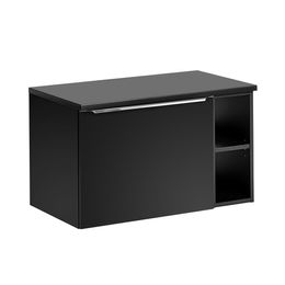 WASCHTISCHUNTERSCHRANK 80cm &Eacute;ros Schwarz