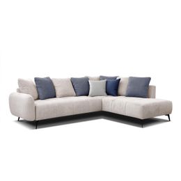 ECKSOFA EVENTO 5-Sitzer, creme
