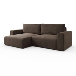 ECKSOFA OPERA L-Form mit Schlaffunktion und Bettkasten, Poso 06