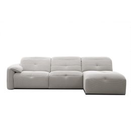 ECKSOFA TRENTO 4-Sitzer, ecru