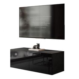 H&Auml;NGESCHRANK TV-M&ouml;bel COLGANTE 100 cm mit LED Beleuchtung