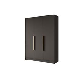 KLEIDERSCHRANK - PORTO - 150 - Schwarz