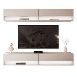 WOHNWAND Calante mit LED-Beleuchtung