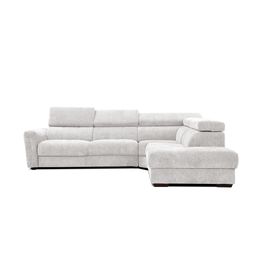 ECKSOFA CALVERA 5-Sitzer, wei&szlig;