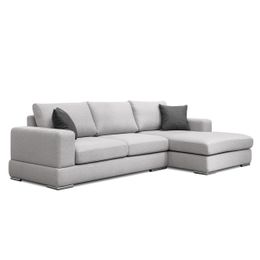 ECKSOFA OTTO 4-Sitzer, hellgrau