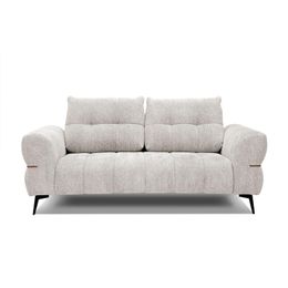 SOFA SALVINI 2,5-Sitzer, wei&szlig;