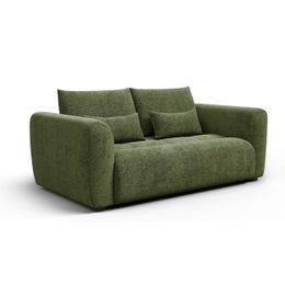 SOFA SORENO 3-Sitzer, dunkelgr&uuml;n
