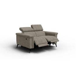 RELAXSOFA NORDEL 2-Sitzer, dunkles beige
