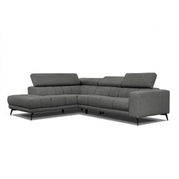ECKSOFA MORELLO 5-Sitzer, dunkelgrau