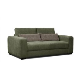 SOFA OLI 3-Sitzer, olivgr&uuml;n
