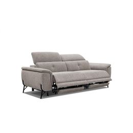 SOFA AVENA 3-Sitzer mit 2 Relaxfunktionen, taupe