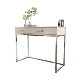 KONSOLE Glamour auf Chromgestell mit Kristallgriff
