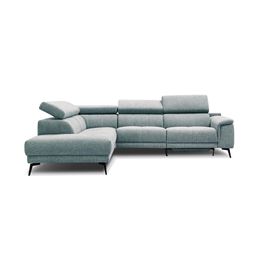 ECKSOFA FIERO 5-Sitzer mit 1 Relaxfunktion, mintgr&uuml;n