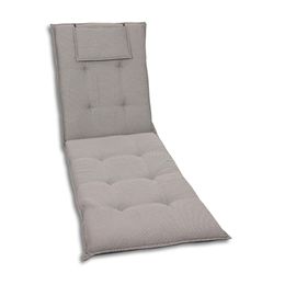 Liegenauflage Grau ca. 60x7x190 cm