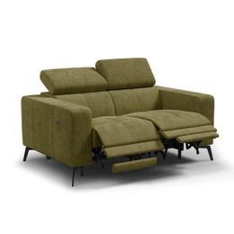 RELAXSOFA MORELLO 2-Sitzer, olive, 2 x Relax Zero Gravity
