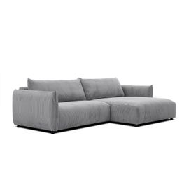 ECKSOFA TAUER 5-Sitzer, hellgrau