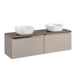 DOPPELWASCHTISCH 160cm &Eacute;ros Taupe