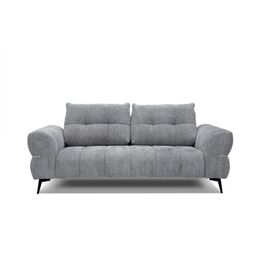 SOFA SALVINI 3-Sitzer, grau