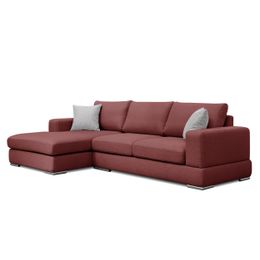 ECKSOFA OTTO 4-Sitzer, bordeaux
