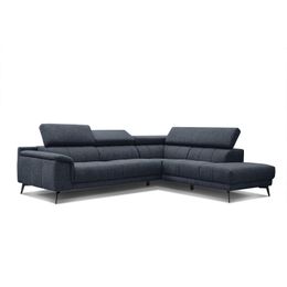 ECKSOFA FIERO 5-Sitzer, dunkelblau