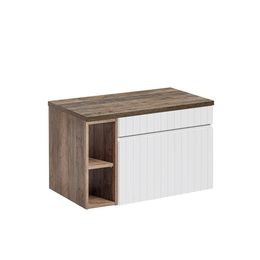 WASCHTISCHUNTERSCHRANK 80cm Zelie Wei&szlig;