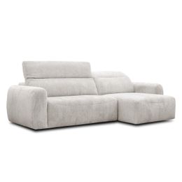 ECKSOFA NERO 4-Sitzer, ecru