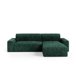 ECKSOFA Fabio 3 Sitzpl&auml;tze Gr&uuml;n