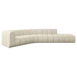 ECKSOFA modulares Sofa Tilmo-L1 - 399x194x70 cm Beige