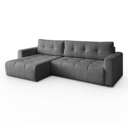 ECKSOFA ASTON mit Schlaffunktion und Bettkasten