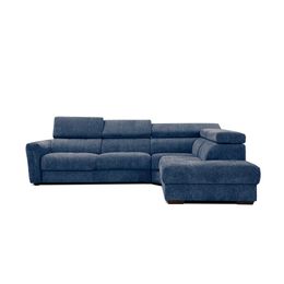 ECKSOFA CALVERA 5-Sitzer, dunkelblau