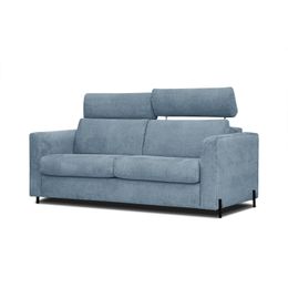 SOFA MEZO 3-Sitzer mit Schlaffunktion, blau