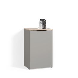 KOMMODE Piave Greige mit Regal