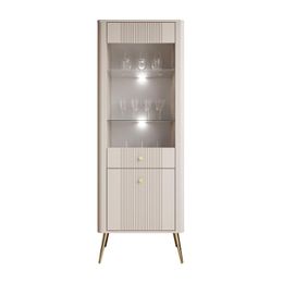 VITRINE ELYSIA KASCHMIR mit LED-Beleuchtung
