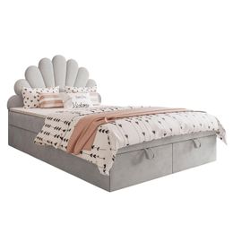 KONTINENTALBETT ASHLEY II mit Federkernmatratze 180x200 cm, Stoff: Jasmine 81, Topper: ja