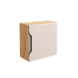SCHRANK 1 T&uuml;r Mallory Beige und Holz