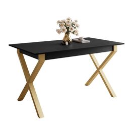 ESSTISCH ARTON GOLD II 140-195 cm f&uuml;r 6-8 Personen