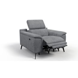 SESSEL FIERO mit Relaxfunktion, grau