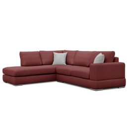 ECKSOFA OTTO 5-Sitzer, bordeaux