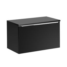 WASCHTISCHUNTERSCHRANK 80cm &Eacute;ros Schwarz