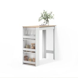 BARTISCH Regusa Wei&szlig;/Sonoma 45 x 110 cm