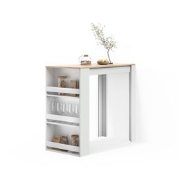 BARTISCH Regusa Wei&szlig;/Sonoma 57 x 117 cm