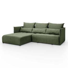 ECKSOFA APOLLO L mit Schlaffunktion und Bettkasten &ndash; linke Seite