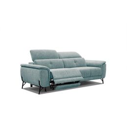 SOFA AVENA 3-Sitzer mit 1 Relaxfunktion, mintgr&uuml;n