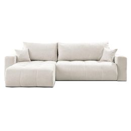 ECKSOFA Gepolstertes CLOUD mit Schlaffunktion und Bettkasten, Wind 02